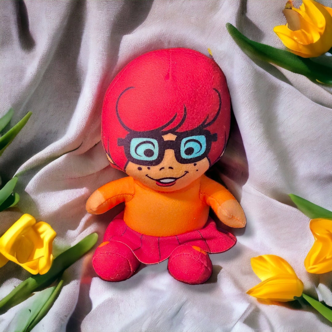 Scooby Doo Sitting Plush Doll Figure Velma 8 Officially Licensed Etsy