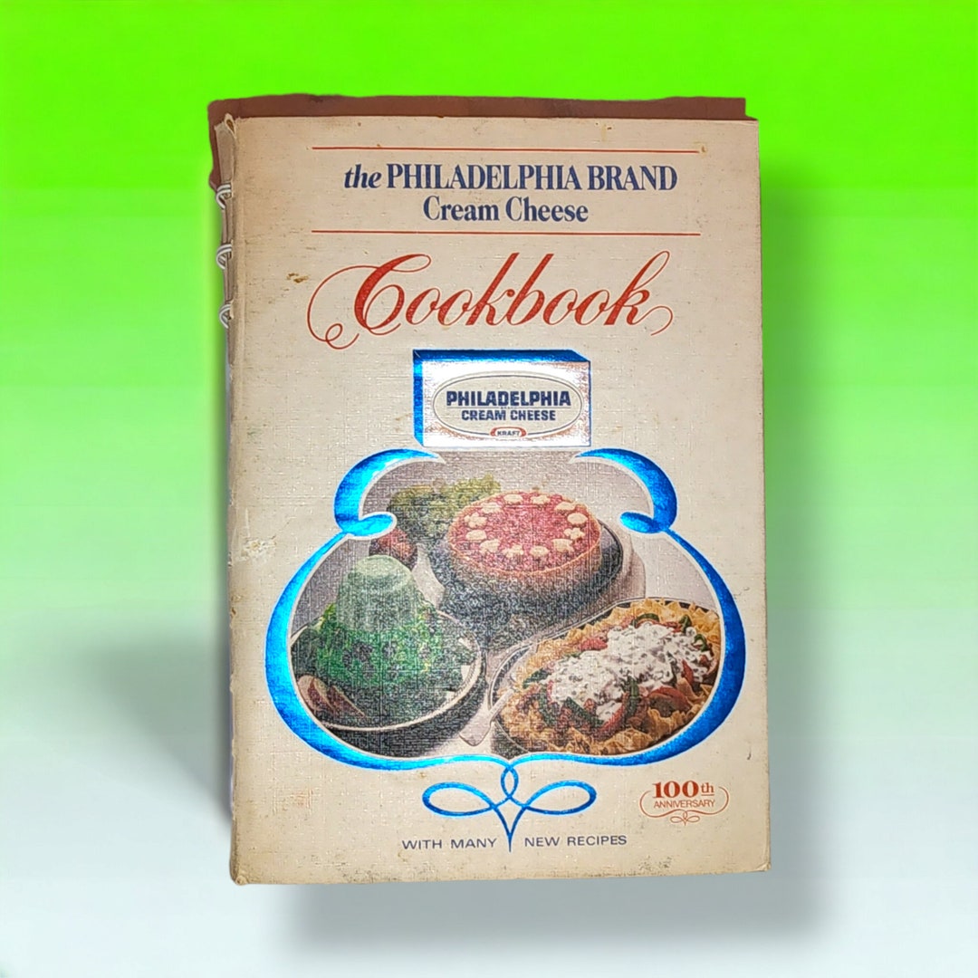 The Philadelphia Brand Cream Cheese Cookbook Kraft, Inc. 1986 - Etsy