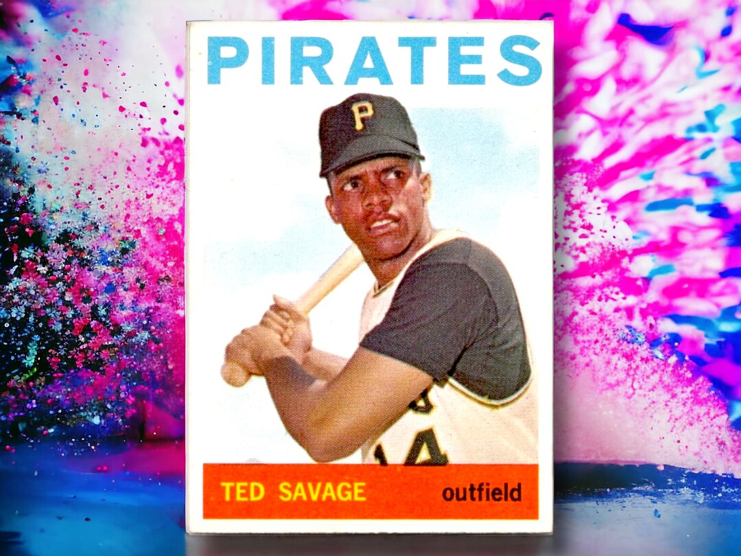 Vintage Ted Savage 82 1964 Topps Baseball - Etsy
