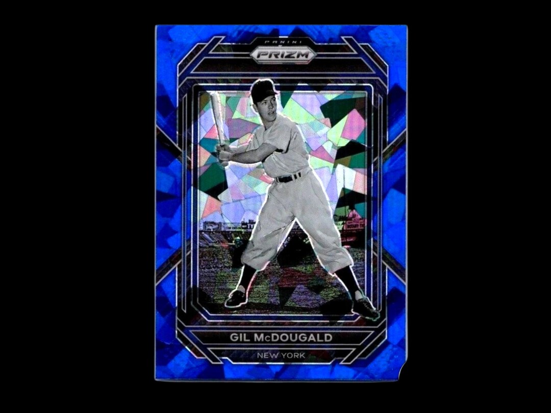 2023 Panini Prizm Gil Mcdougald #67 Blue Ice Prizms Mnt - Etsy