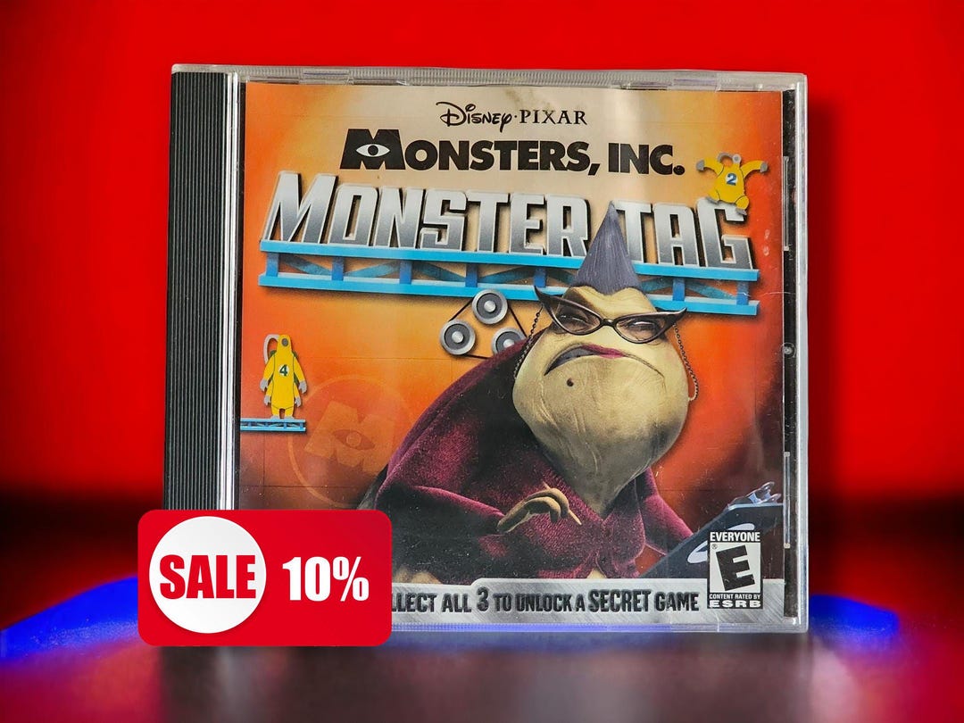 Disney Interactive Monster's, Inc PC Game CD Tested and Working ...