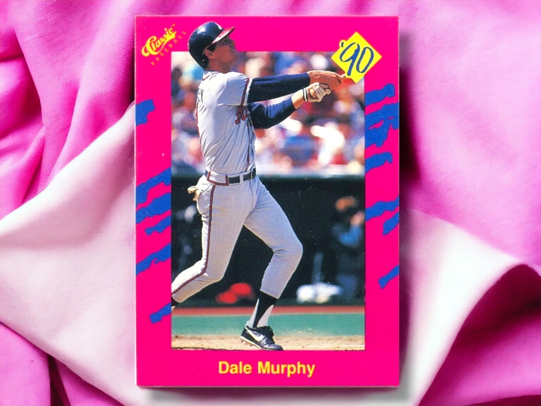 1990 Classic Baseball Trivia Game Card T36 Dale Murphy Atlanta Braves ...