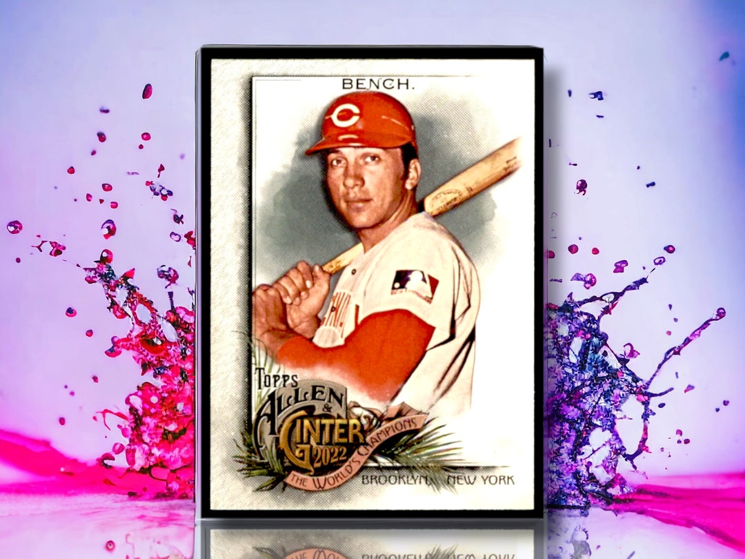 2022 Allen and Ginter 38 Johnny Bench Cincinnati Reds - Etsy