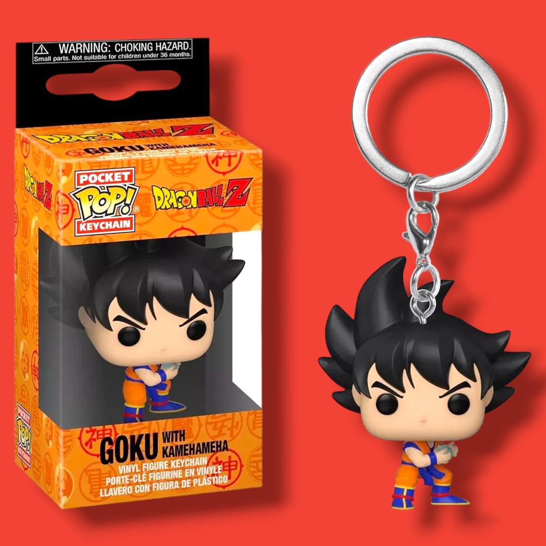 Dragon Ball Z Goku With Kamehameha Pocket Pop Key Chain BRAND NEW - Etsy