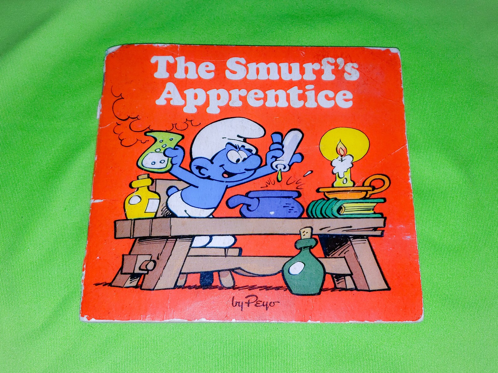 Vintage 1982 the Smurf's Apprentice Mini Storybook - Etsy