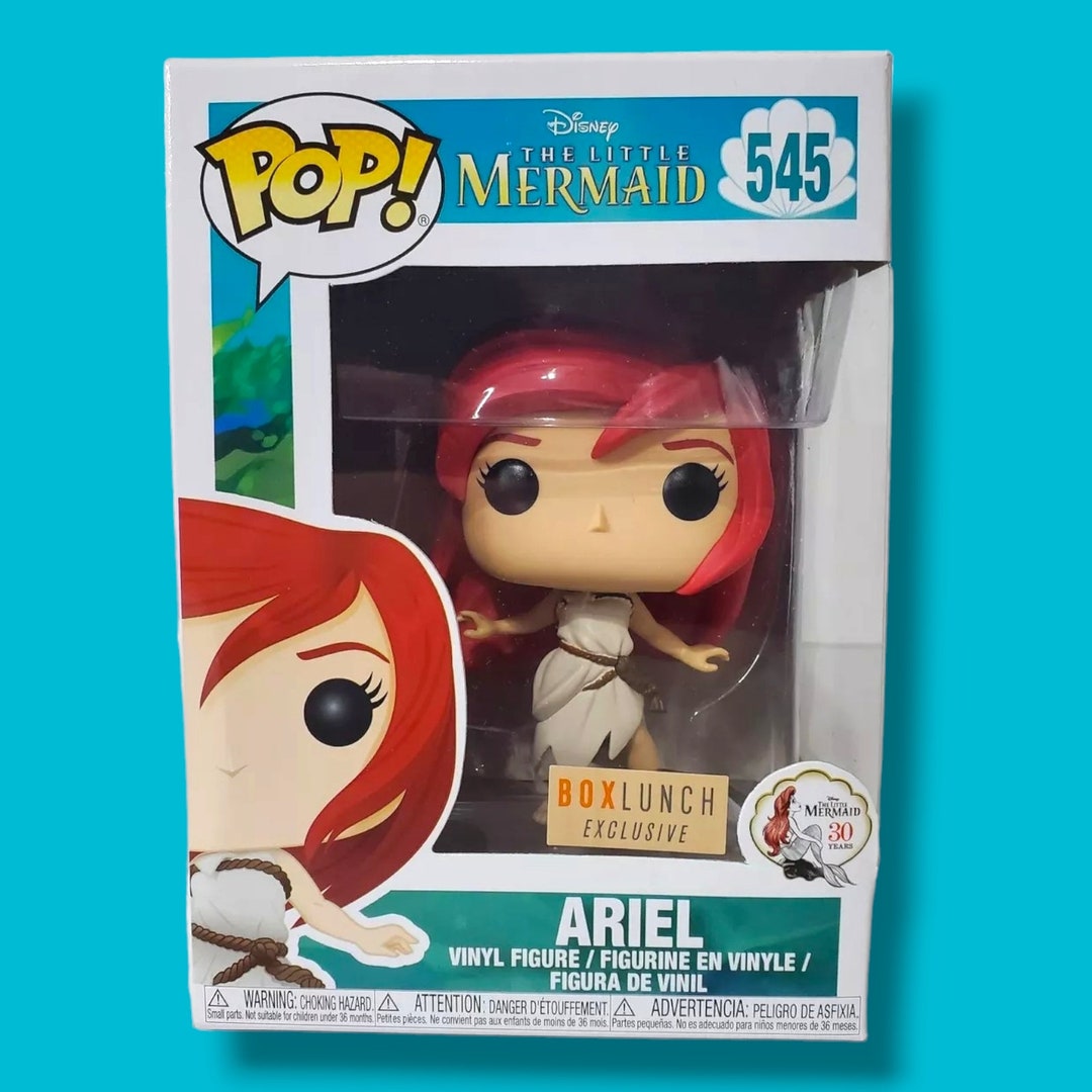 Funko POP Disney Ariel 545 Box Lunch Exclusive the Little Mermaid Movie ...