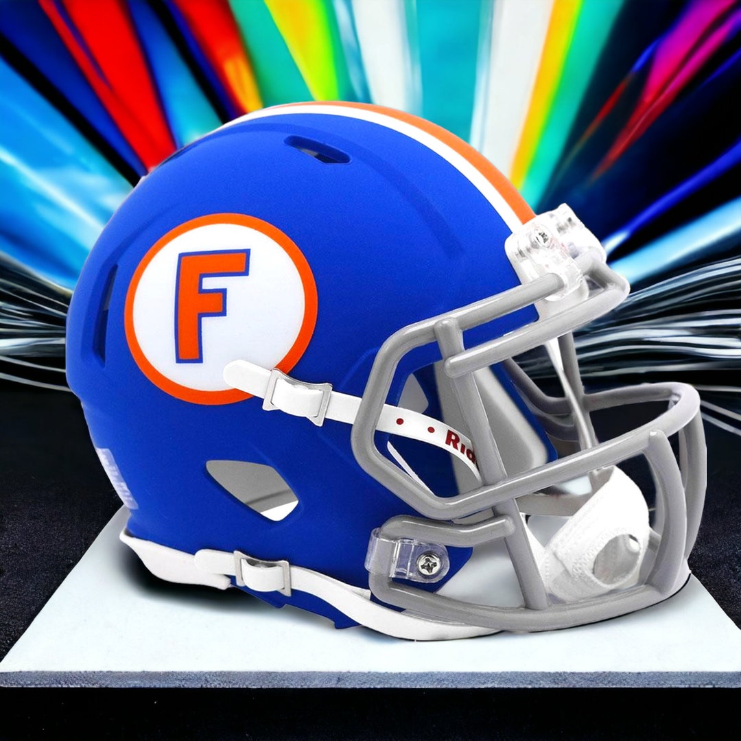 LIMITED EDITION Florida Gators Flat Blue Throwback NEW Riddell - Etsy