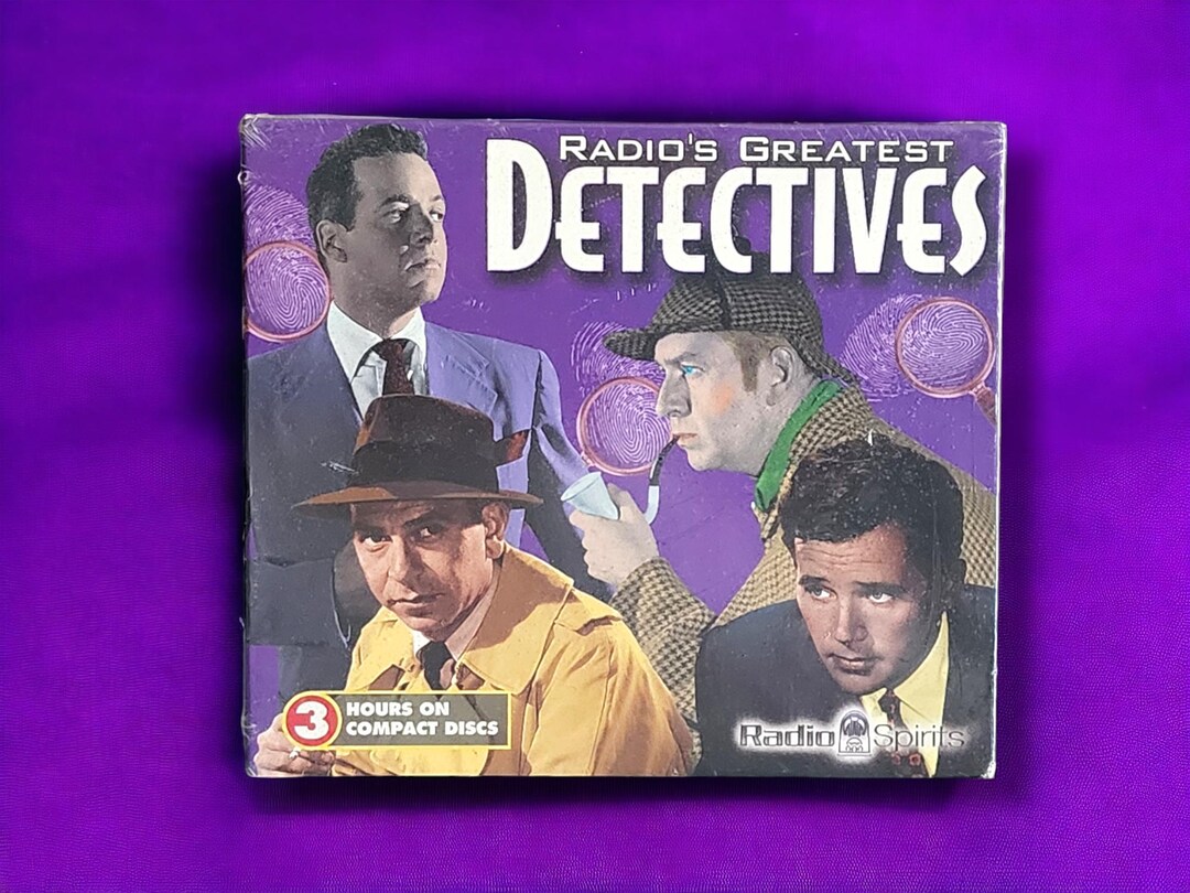 Vintage Radio Detectives 3 CD Set Tested and Working Perfectly Lowest ...