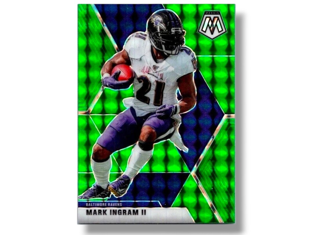 2020 Panini Mosaic #20 Mark Ingram II Prizm Green - Etsy