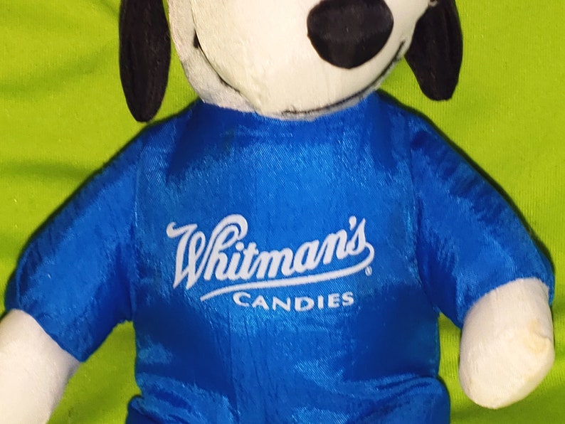 Vintage Whitman's Chocolate Peanuts Snoopy 5 Inch Plush | Etsy
