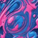 Pink and Blue Paint Splash - Etsy