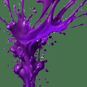 Purple Paint Splash - Transparent PNG - Etsy