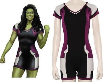 She-hulk Comic Dress, She-hulk Attorney at Law Costume, Marvel ...