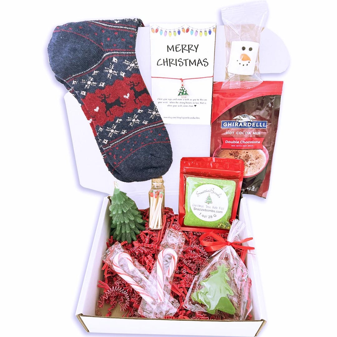 Christmas Gift Box for Her, Holiday Relaxation Set - Etsy