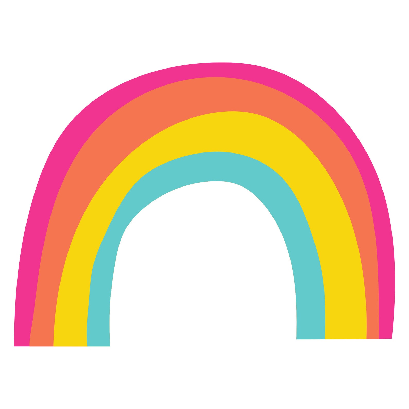 Rainbow Vinyl Sticker Sticker for Laptop Sticker for - Etsy