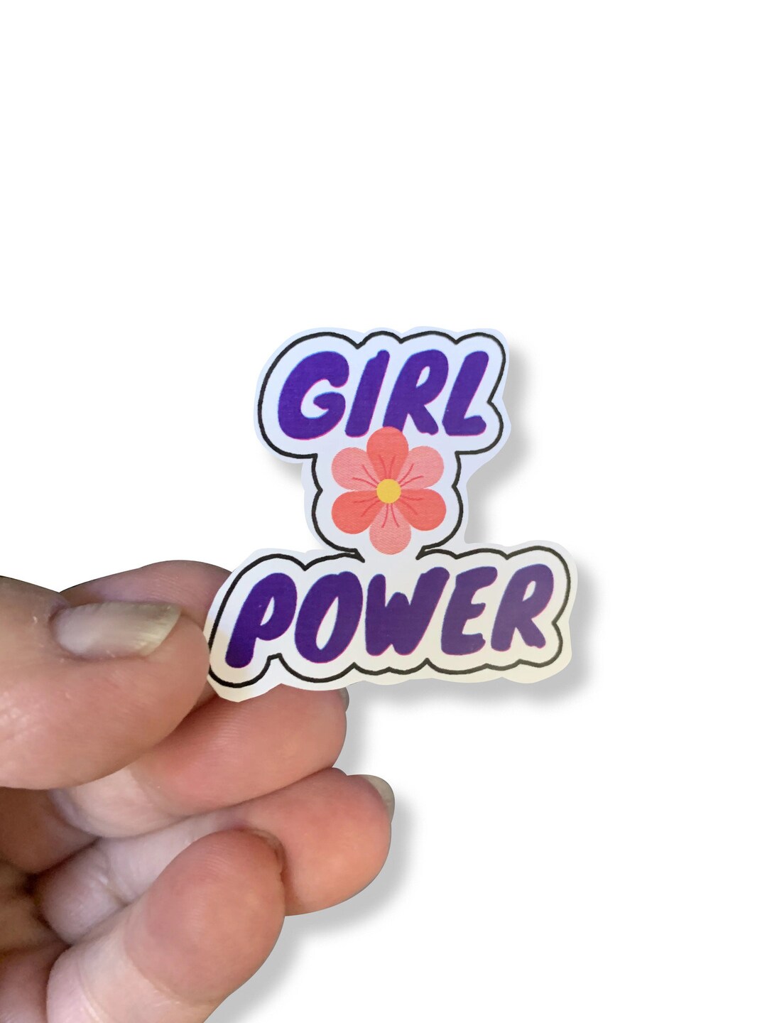Girl Power Vinyl Sticker, Sticker for Girls, Girl Sticker, Laptop ...