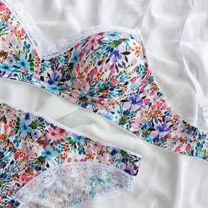 MARA Bralette English PDF Digital Sewing Pattern, Lingerie Sewing ...