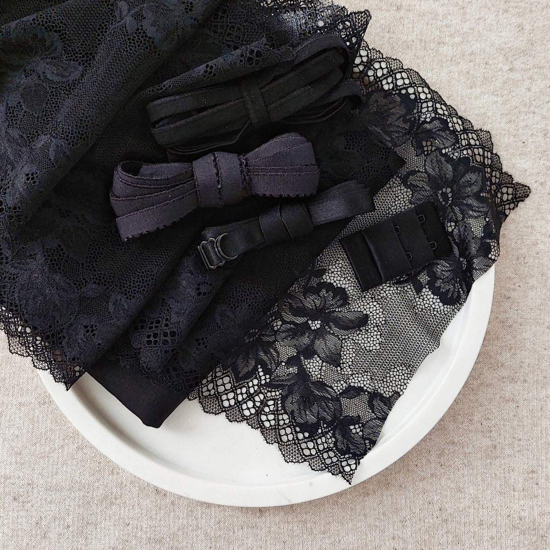 Bramaking Lingerie Sewing Kit, Black - Etsy