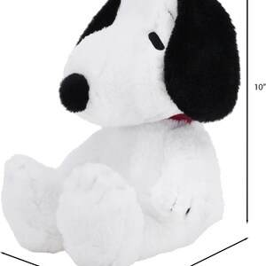 Personalized Snoopy Plush With Name Stuffed Toy Animal - Etsy