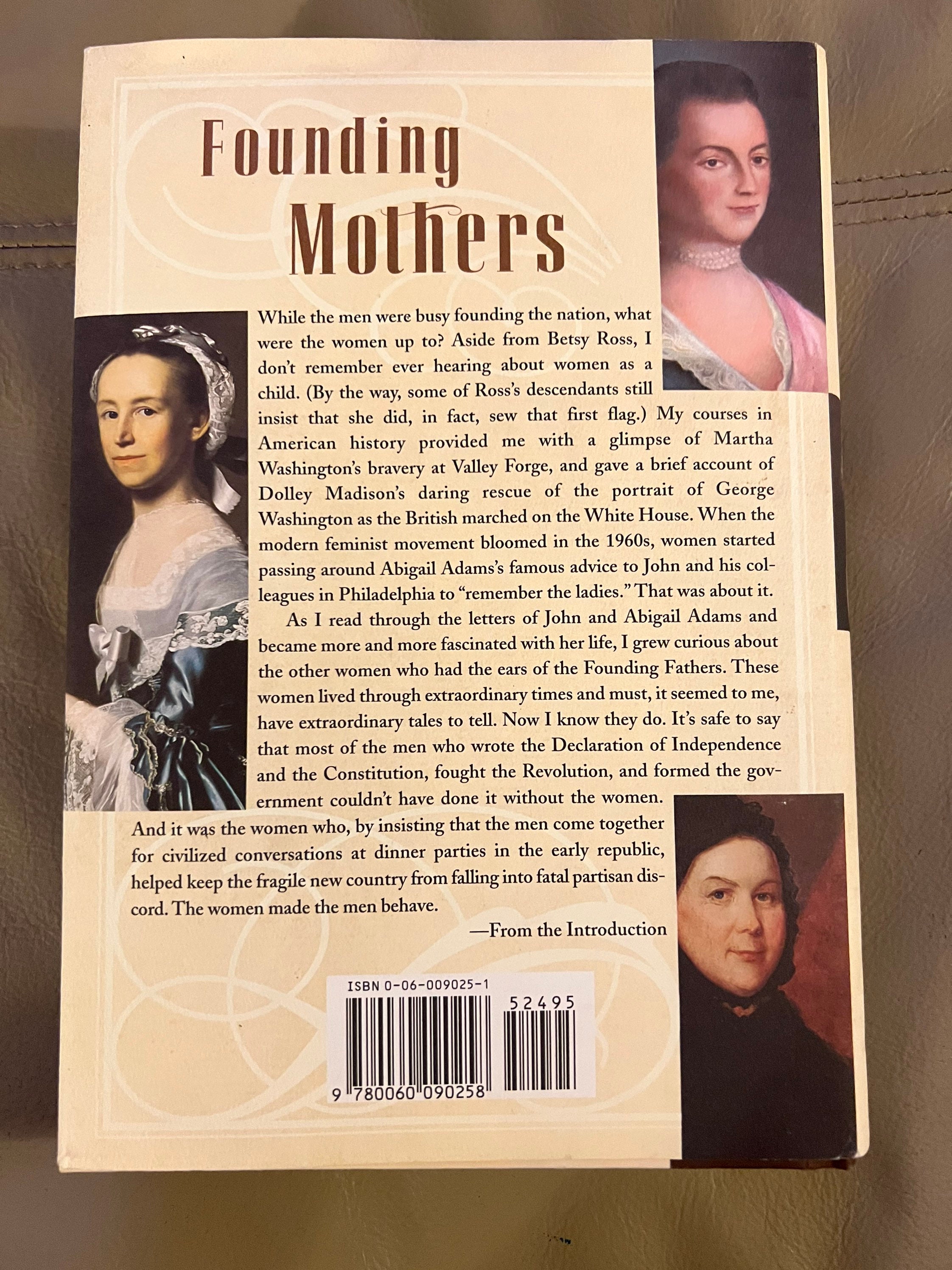 Founding Mothers the Women Who Raised Our Nation First - Etsy