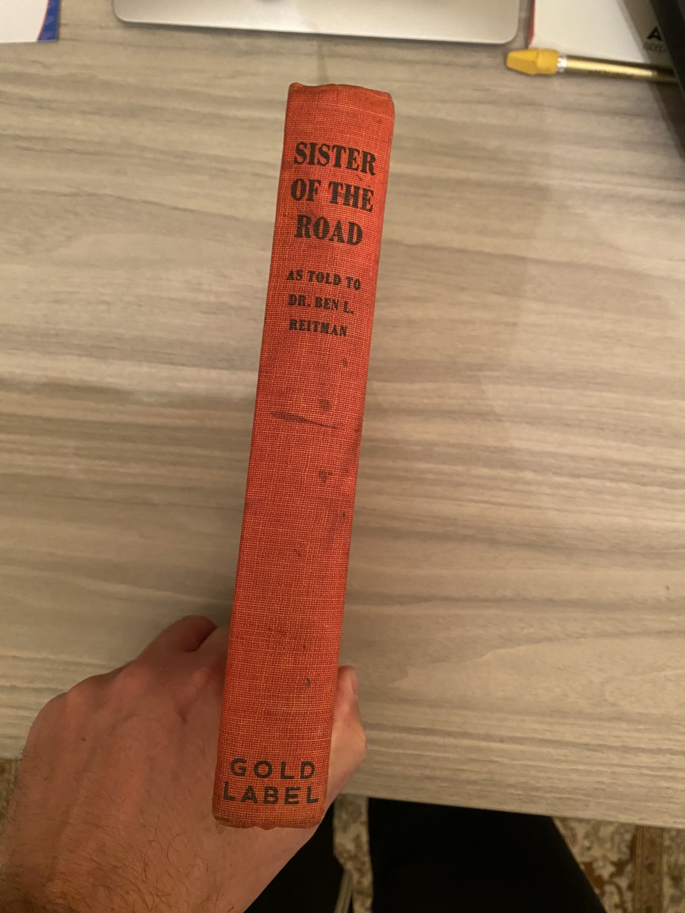 Sister of the Road copyright 1937 by Dr. Ben L. Reitman - Etsy