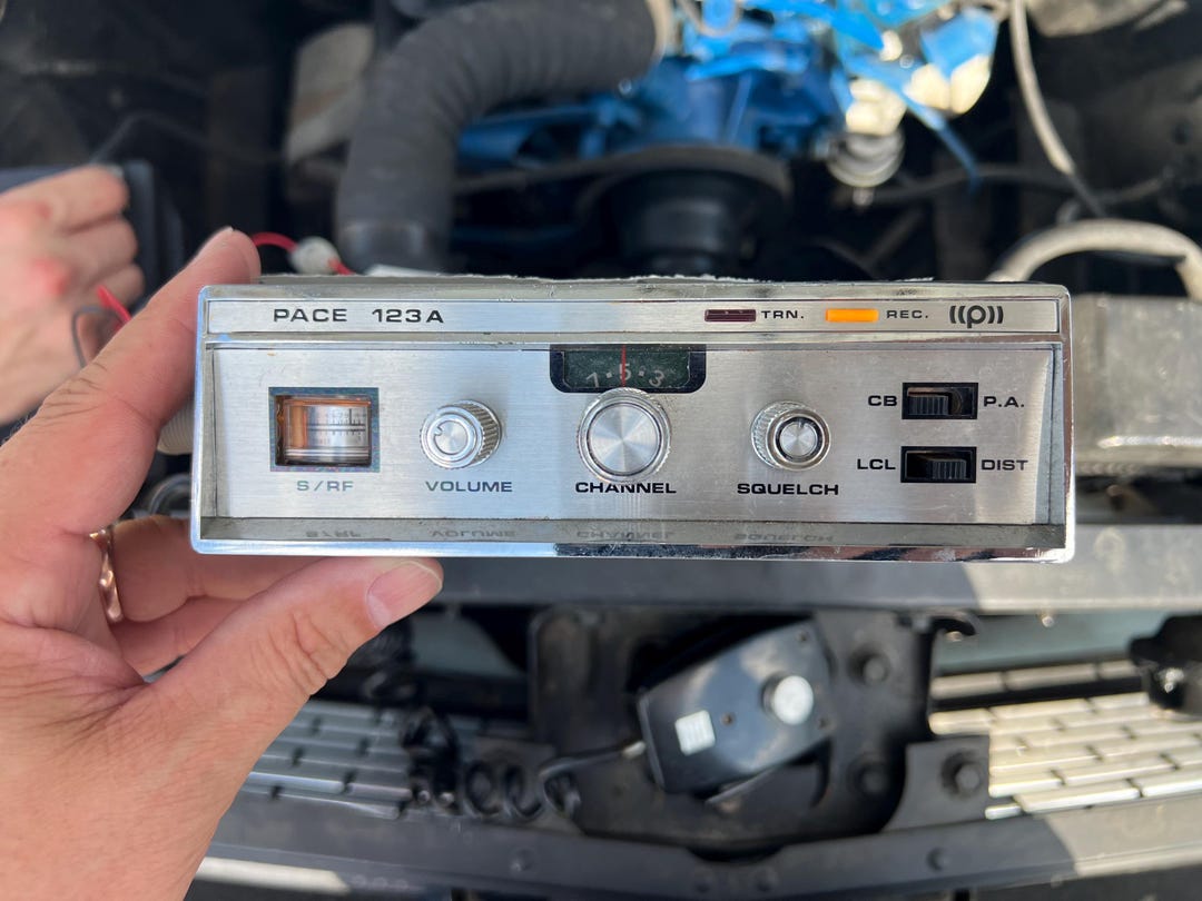 Pace CB Radio 21 Channel Model 123A (mid 1970s). It Works! - Etsy