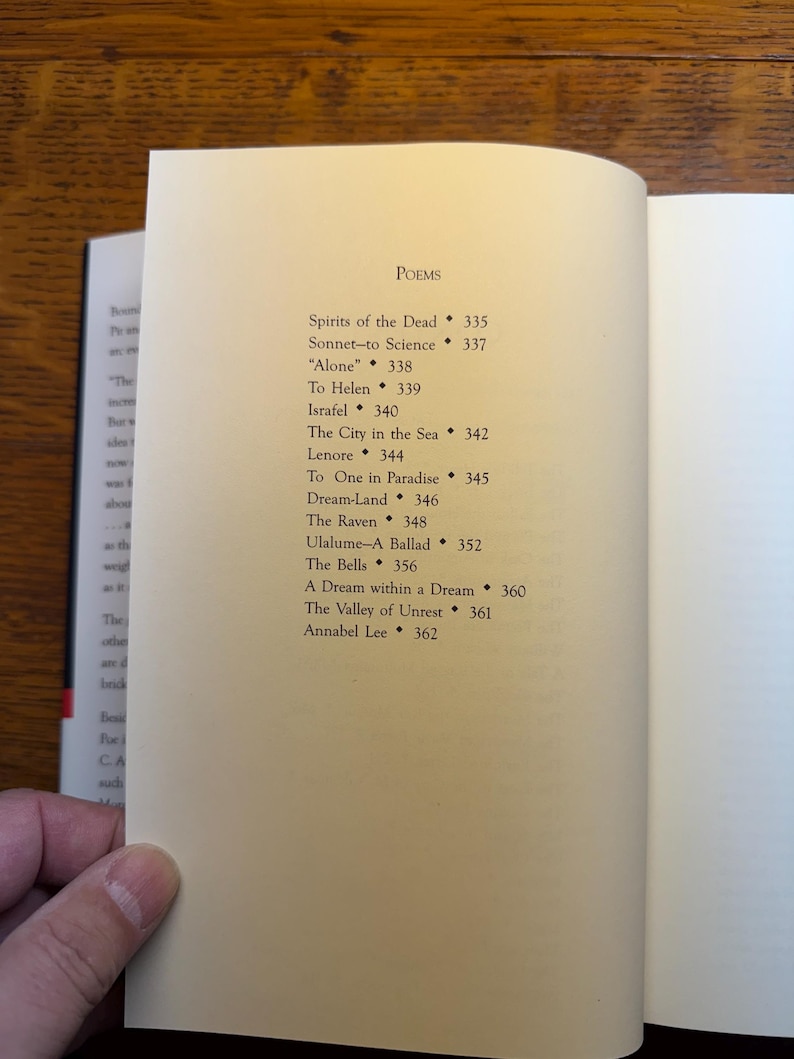 Major Tales and Poems by Edgar Allan Poe (copyright 2003) - Etsy