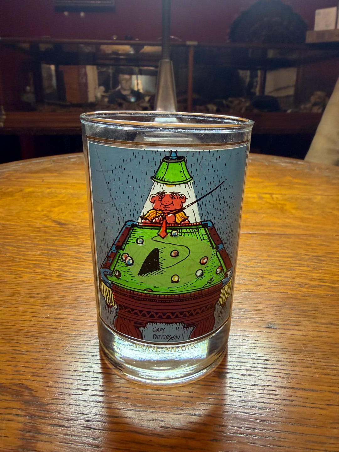 Gary Patterson Pool Shark Arby’s Collector Glass (1982) - Etsy