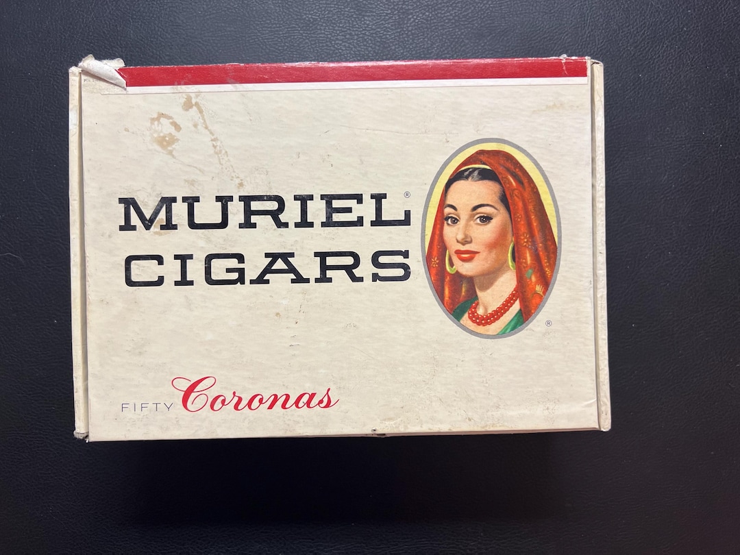 Vintage Muriel Cigar Box - Etsy