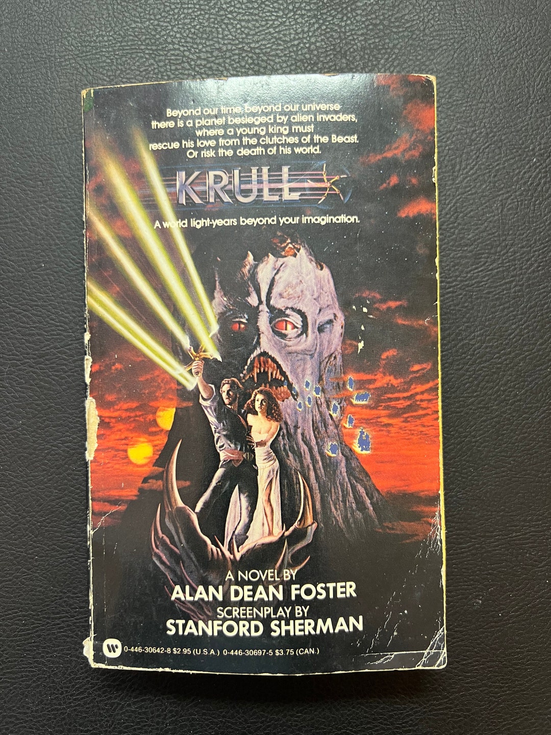 Krull by Alan Dean Foster copyright 1983 - Etsy