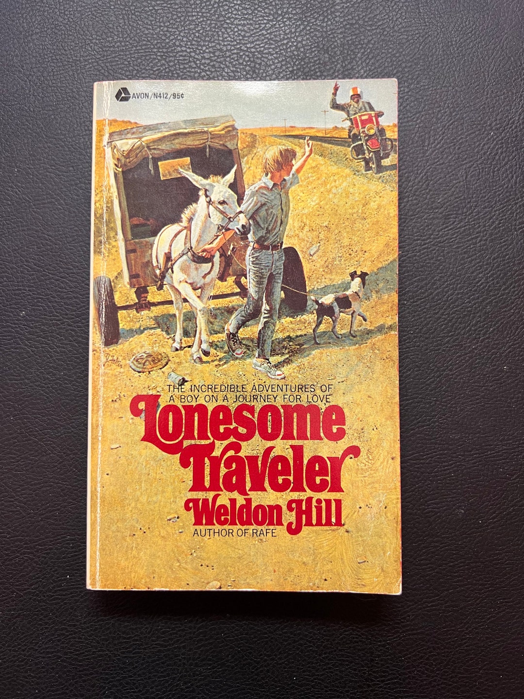 Lonesome Traveler by Weldon Hill First Avon Printing copyright 1972 - Etsy