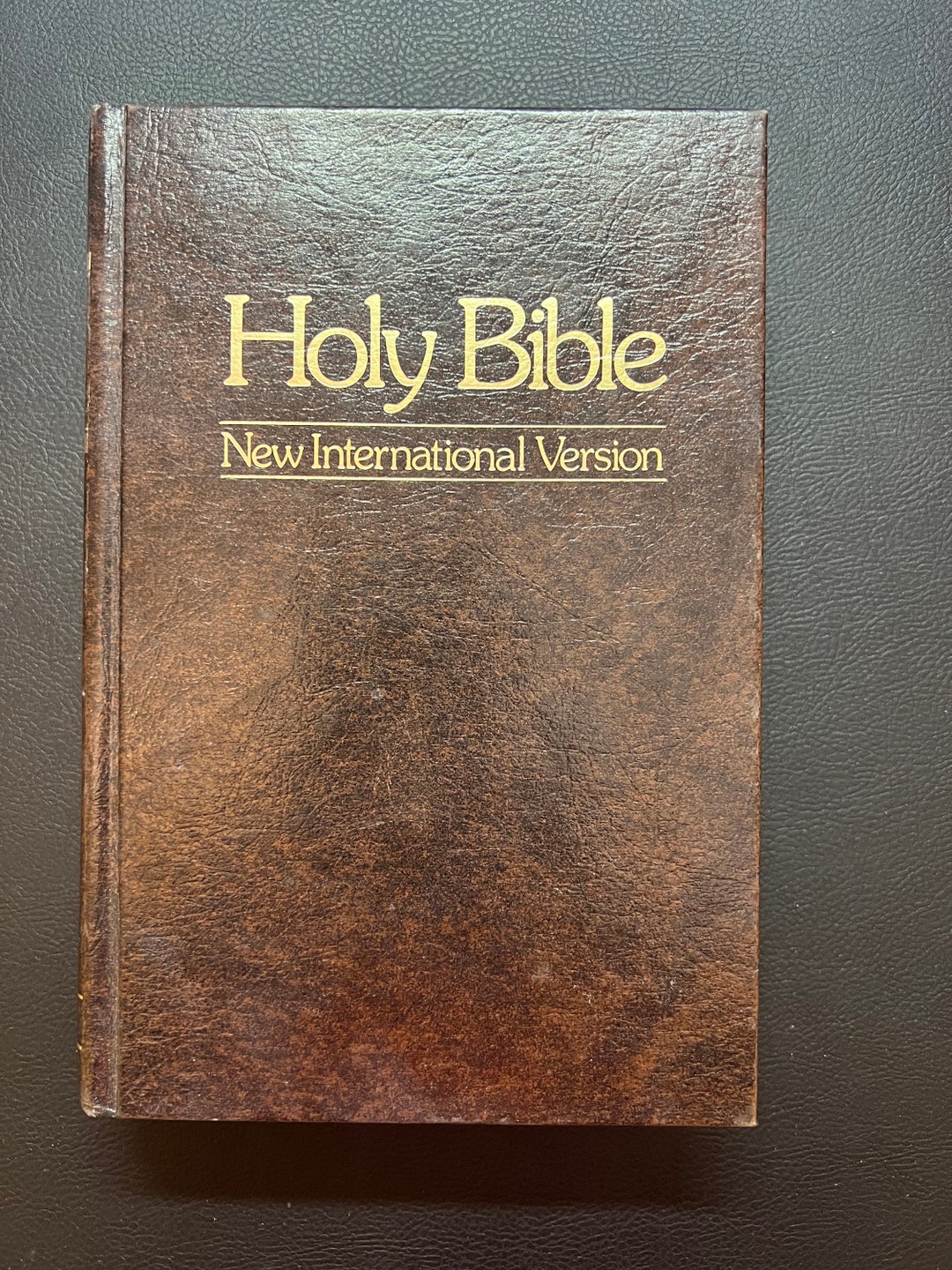 New International Version of the Holy Bible (copyright 1978) - Etsy
