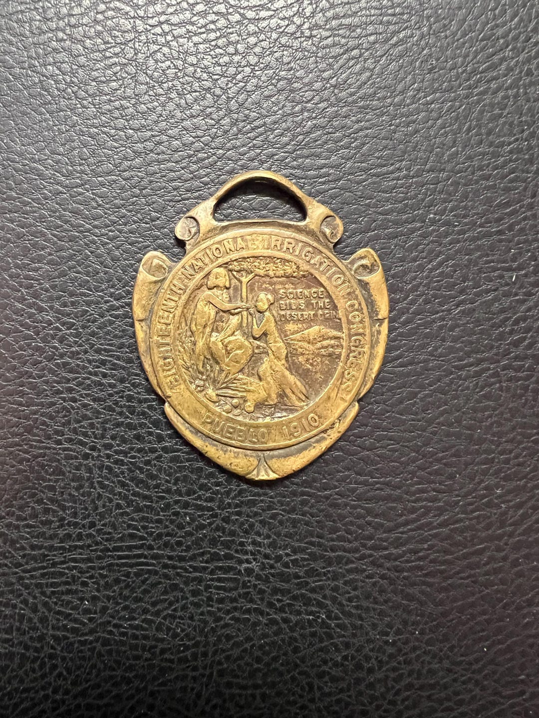 Antique Eighteenth National Irrigation Congress Pendant - Pueblo ...