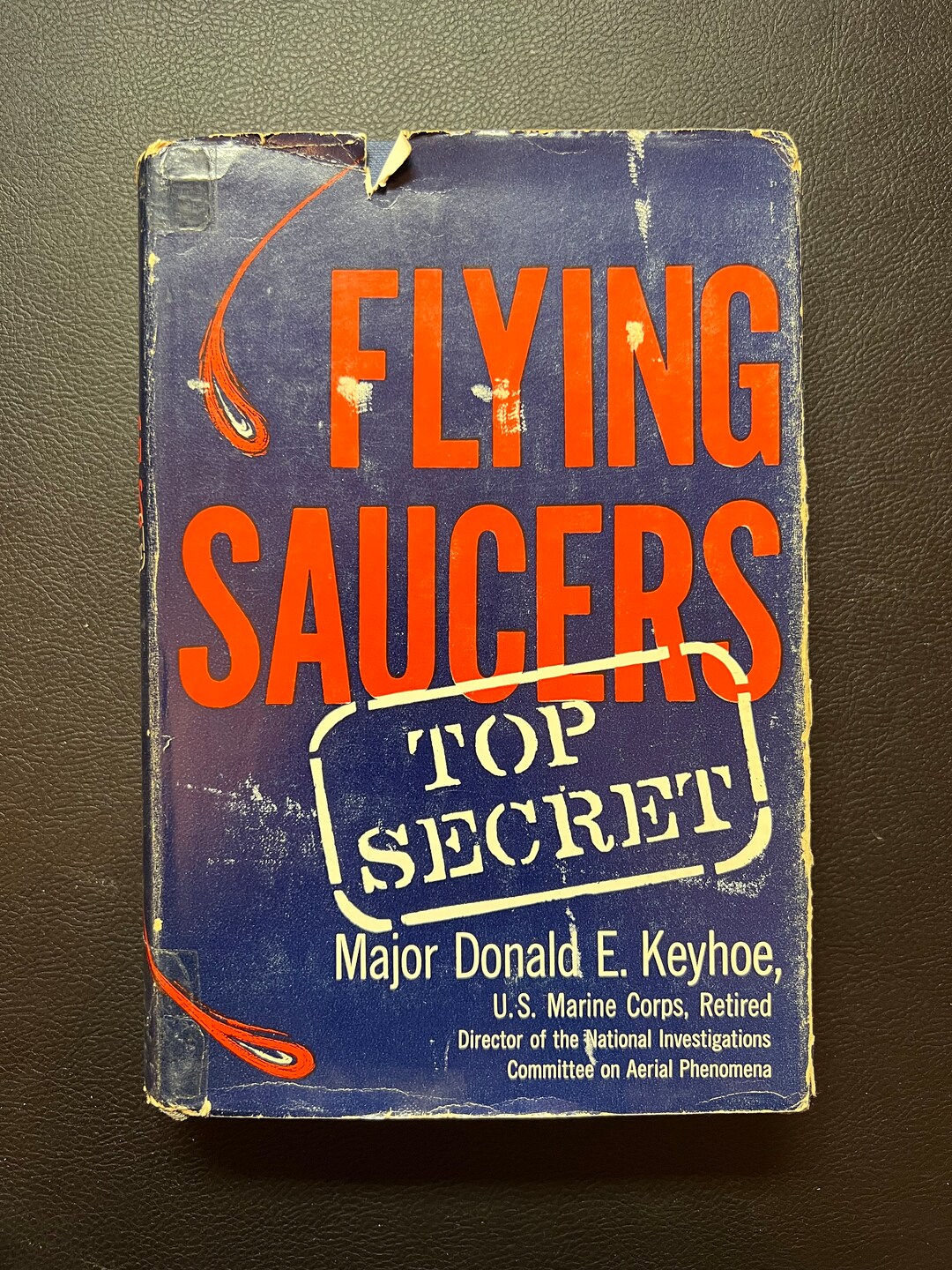 Flying Saucers - Top Secret by Major Donald Keyhoe (copyright 1960) - Etsy