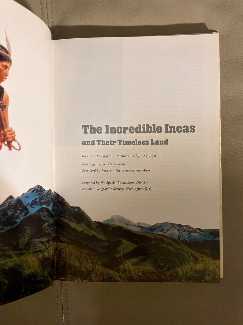 The Incredible Incas and Their Timeless Lands by National Geographic ...