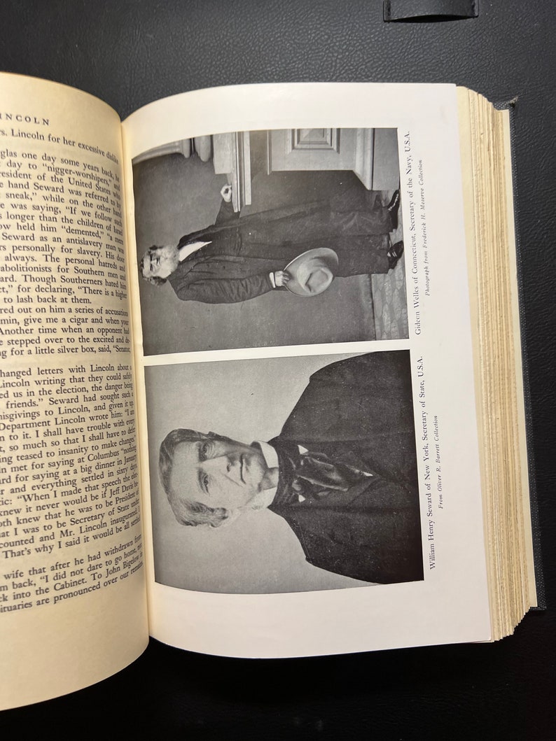 Abraham Lincoln - the War Years - Volume I- by Carl Sandburg (copyright ...