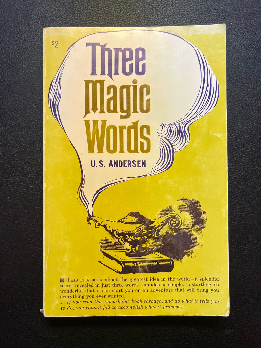 Three Magic Words By U S Anderson Copyright 1969 Etsy