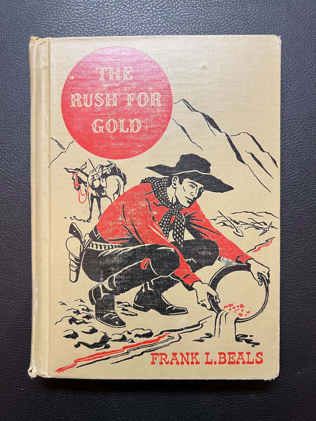 The Rush for Gold by Frank Beals copyright 1946 - Etsy