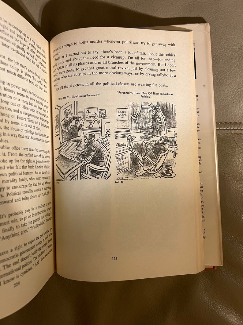 The Herblock Book by Herbert Block (copyright 1952) - Etsy