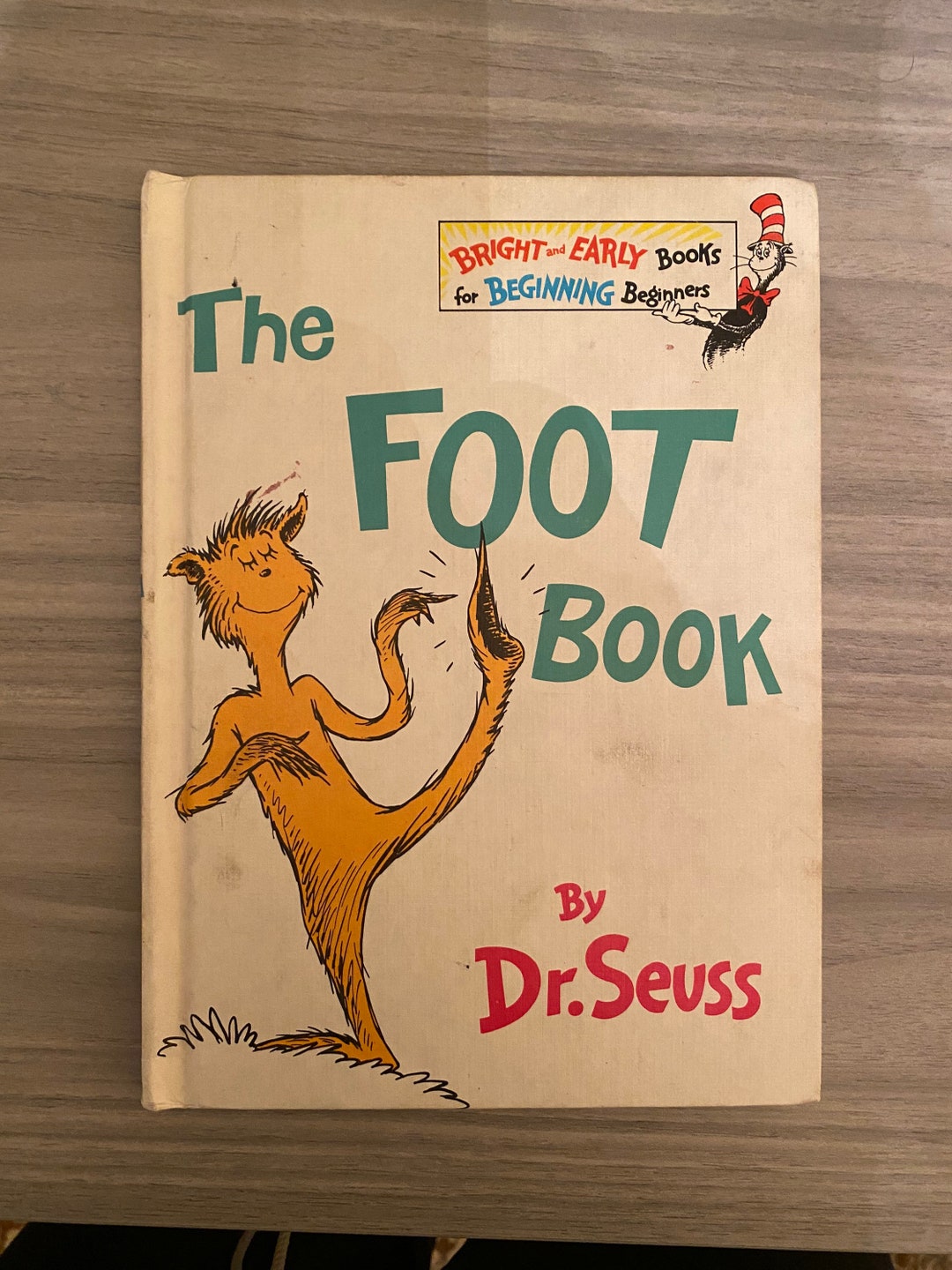 The Foot Book by Dr Seuss (copyright 1968) Bookclub Edition - Etsy