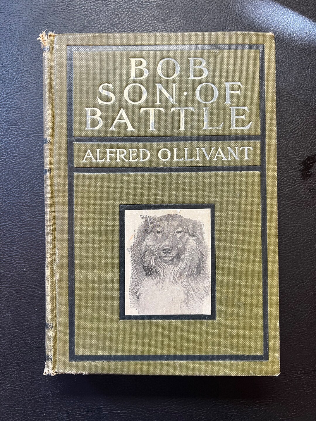Bob Son of Battle by Alfred Olivant (copyright 1898) - Etsy
