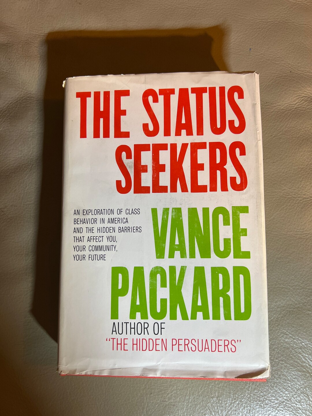 The Status Seekers by Vance Packard (copyright 1959) - Etsy