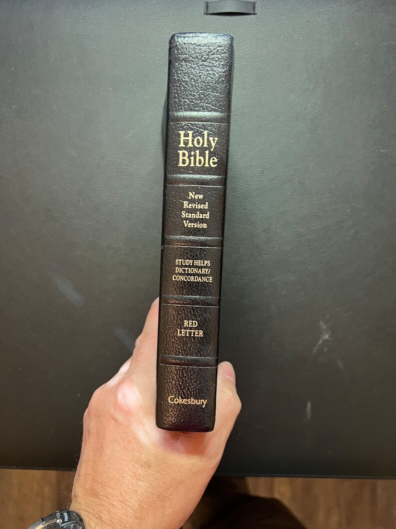 Holy Bible New Revised Standard Version copyright 1990 - Etsy