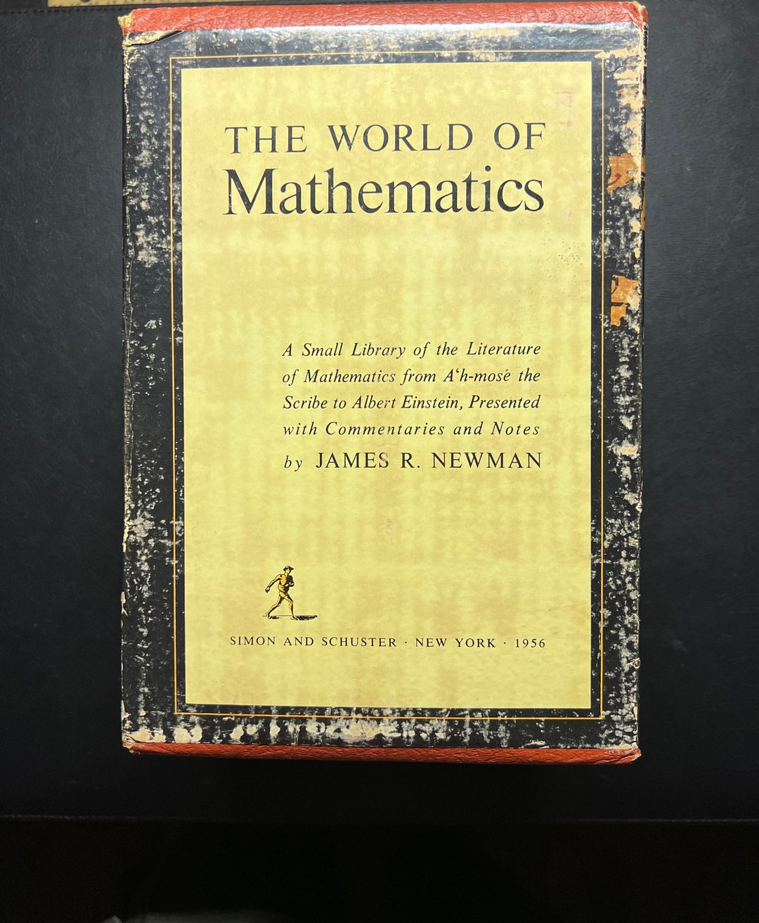 The World of Mathematics by James Newman Four Volume Box Set Second ...