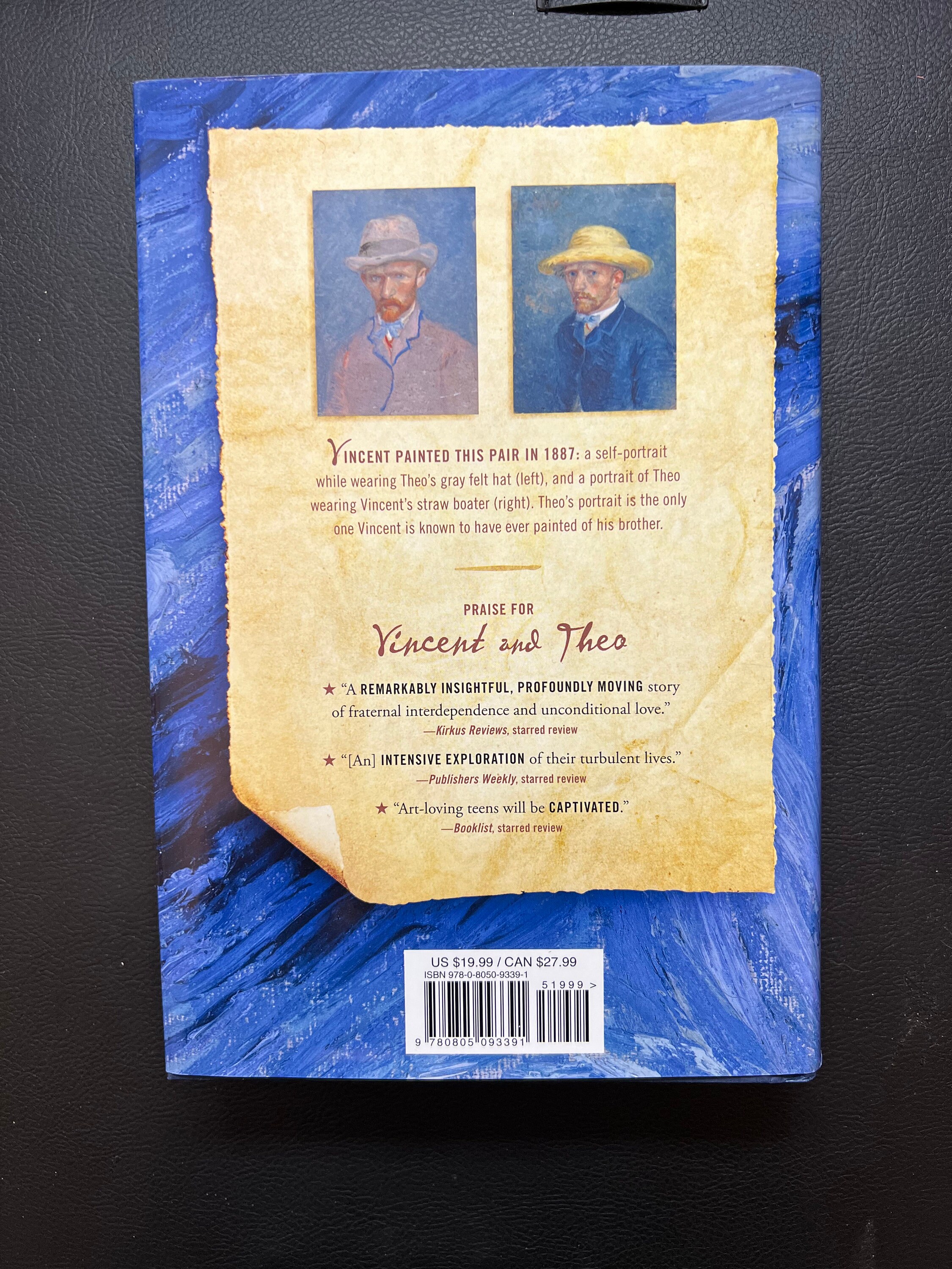 Vincent and Theo - the Van Gogh Brothers by Deborah Heiligman - First ...
