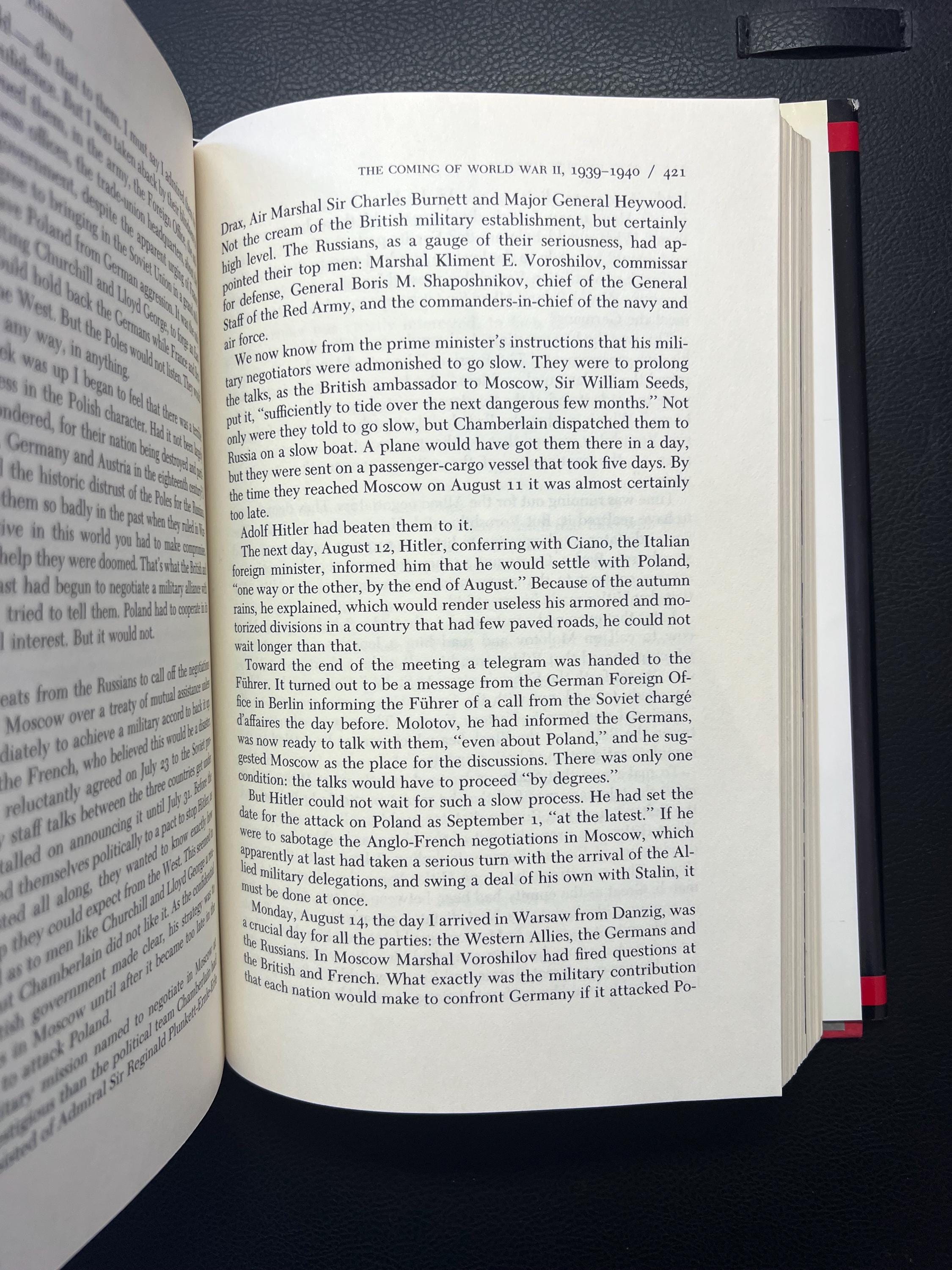 The Nightmare Years 1930 to 1940 by William Shirer (copyright 1984) - Etsy