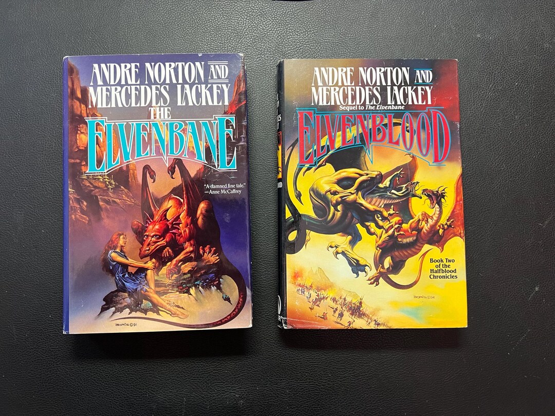 The Elvenbane and Elvenblood by Andre Norton & Mercedes Lackey ...