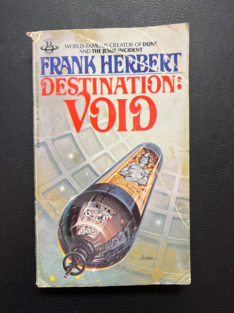 Destination Void by Frank Herbert Revised Berkeley Edition Paperback copyright 1978 - Etsy