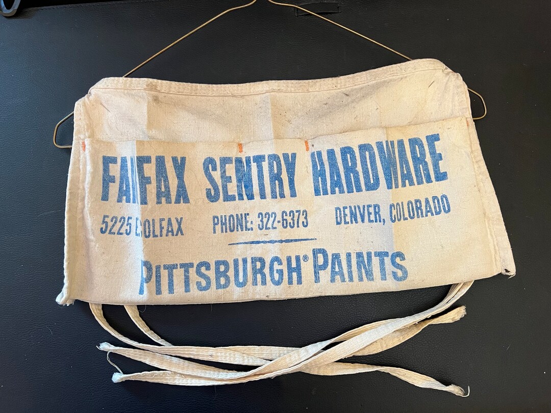 Vintage Fairfax Sentry Hardware - Denver, Colorado Apron - Etsy