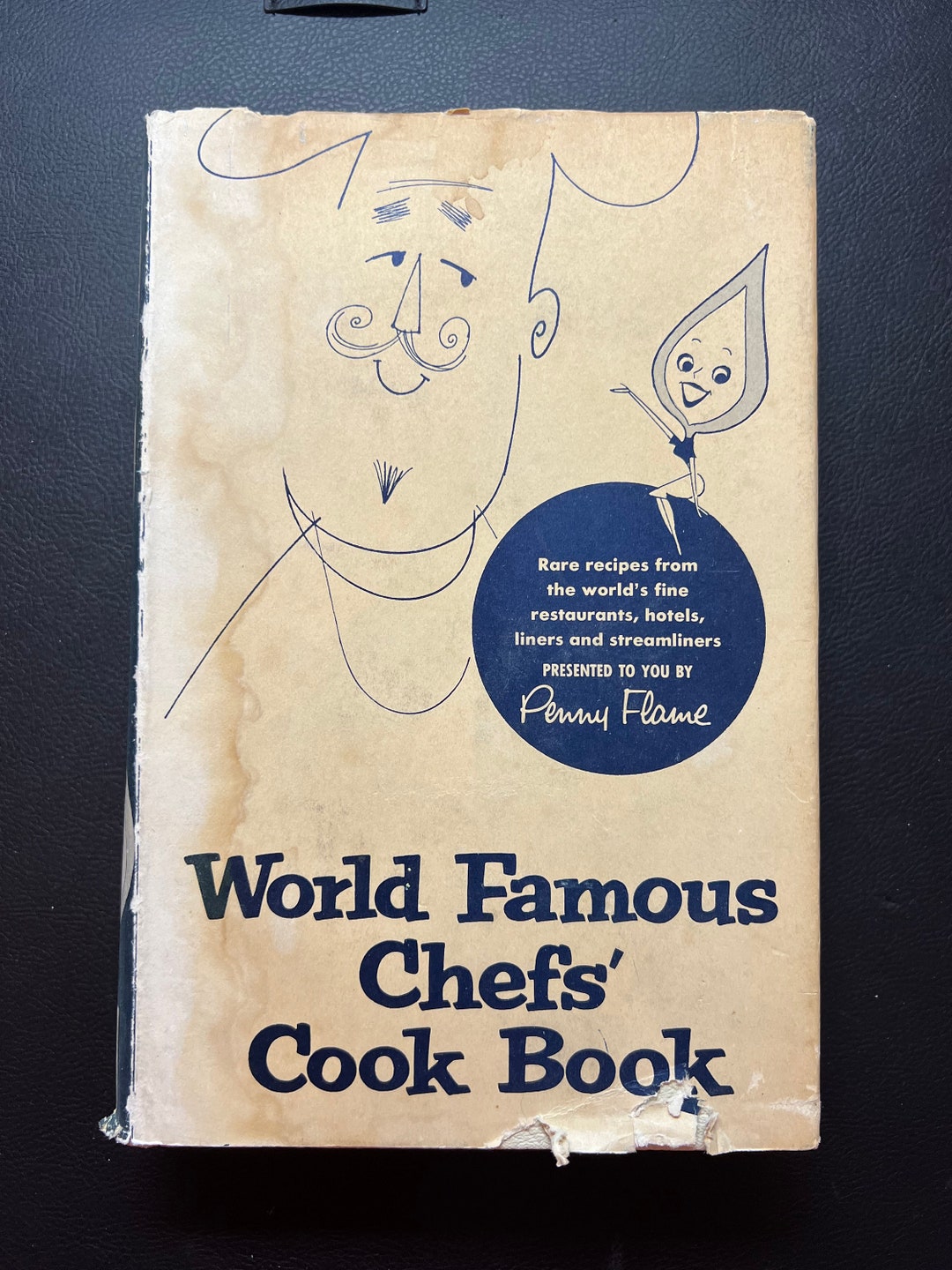 World Famous Chefs’ Cookbook (copyright 1956) - Etsy